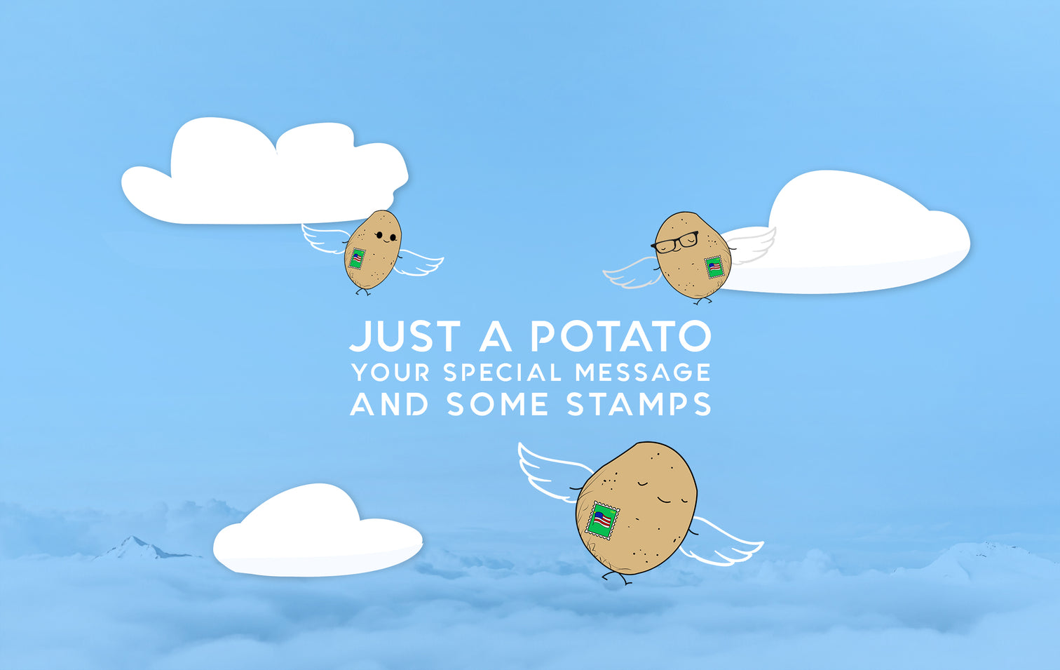 Mail a Spud - The Original Send A Potato In The Mail
